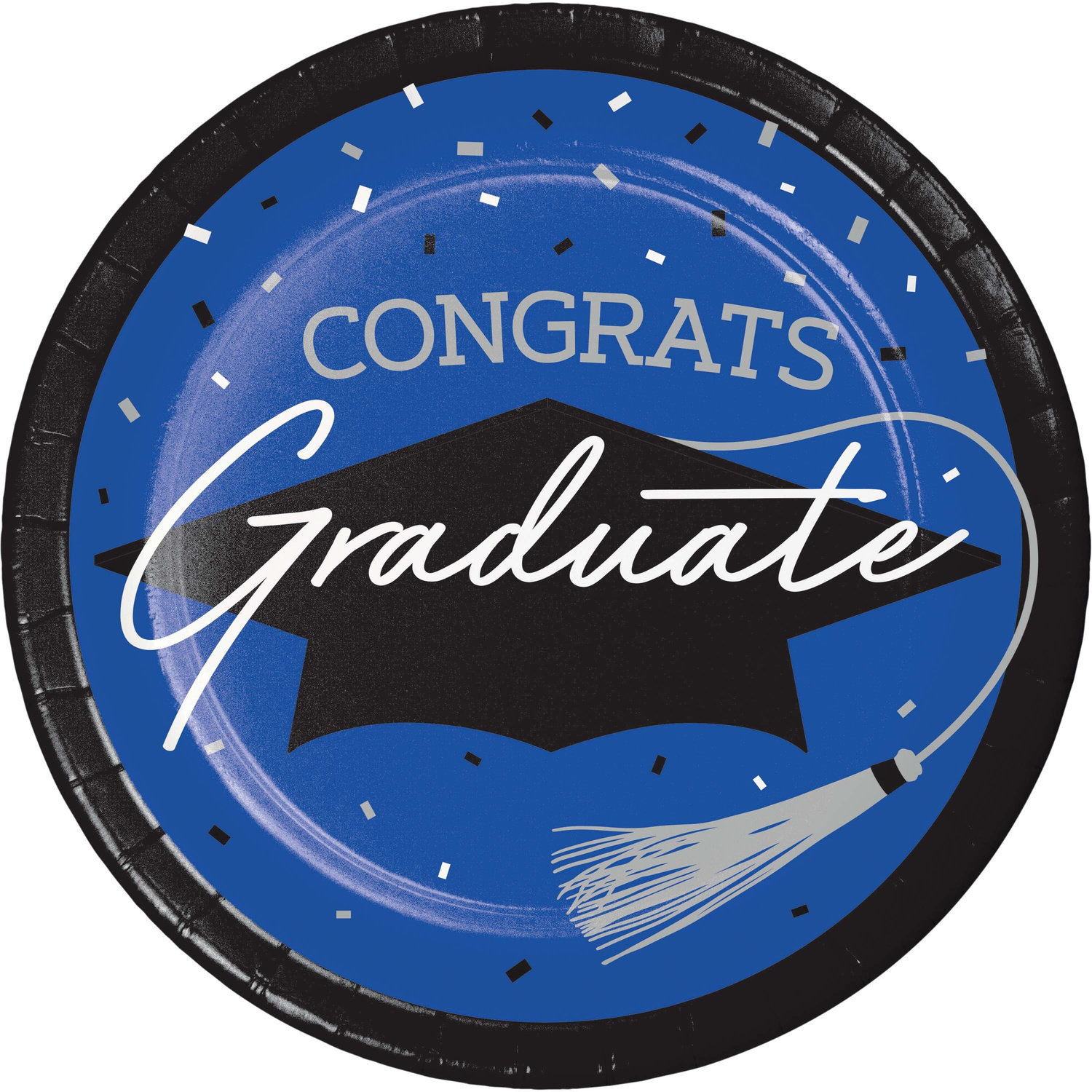 Creative Converting Graduation Tableware Kit, Serves 18, Choose Colour ...