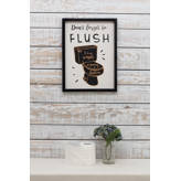 Trinx Bathroom Toilet Humor Framed On Paper 3 Pieces & Reviews | Wayfair