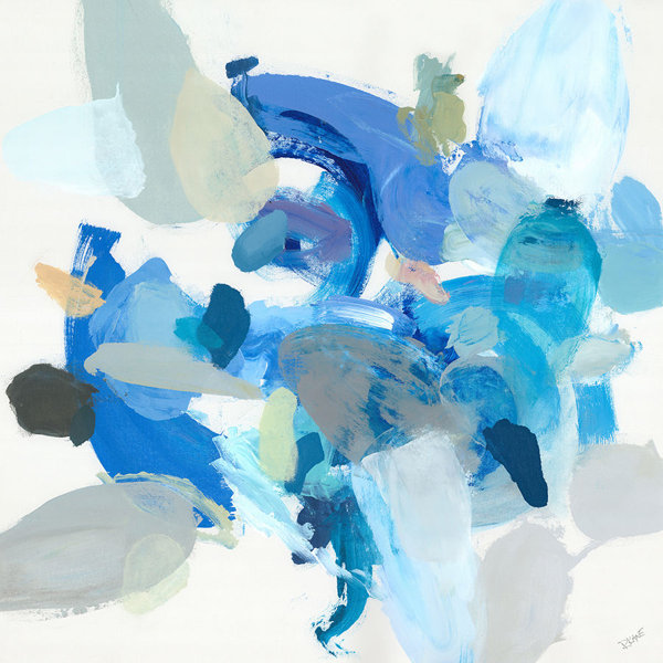 Chelsea Art Studio Rick Kane Blu Tide Pools II Framed On Canvas by Rick ...