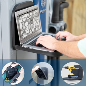 VIVO Magnetic Portable Laptop Workstation, Utility Platform (DESK-MAG01 ...