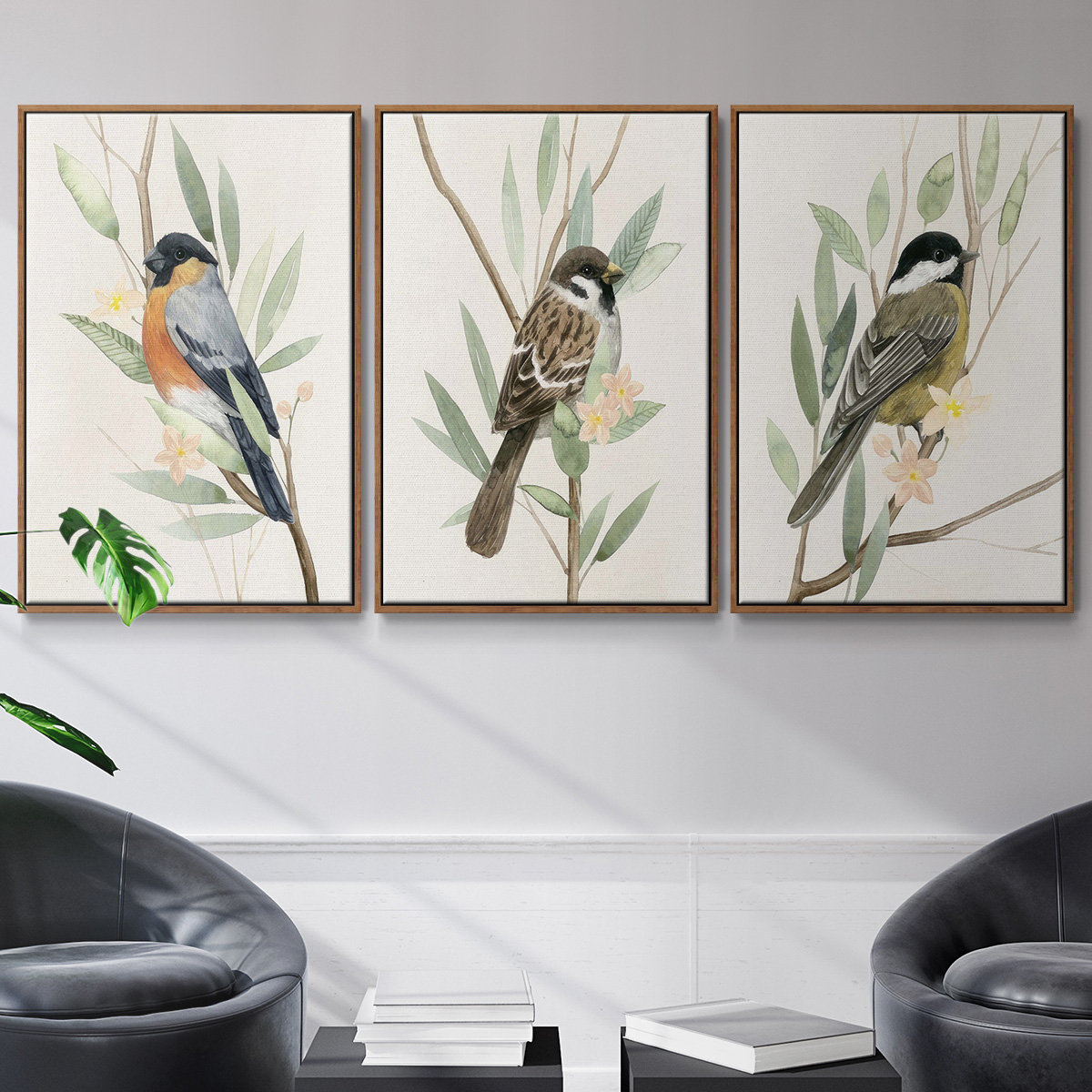 Wexford Home Tree Toppers I Framed On Canvas 3 Pieces Set | Wayfair