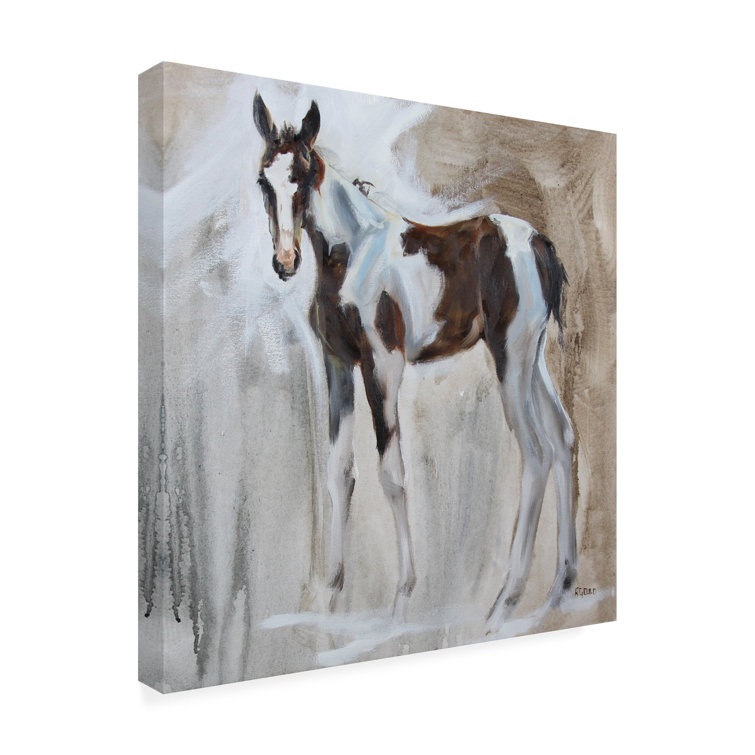 Winston Porter Tiggs On Canvas by Renee Gould Print | Wayfair