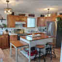 Kingstown Home Spadina Kitchen Island with Solid + Manufactured Wood ...