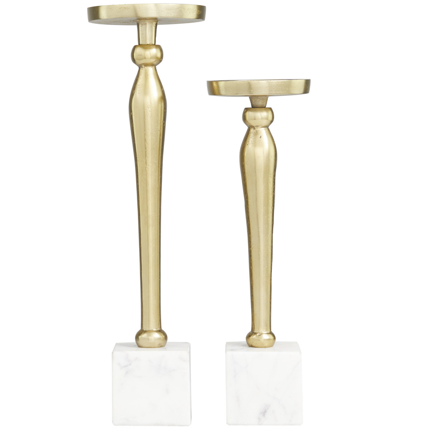 Alcott Hill® 2 Piece Aluminum Tabletop Pillar Set | Wayfair