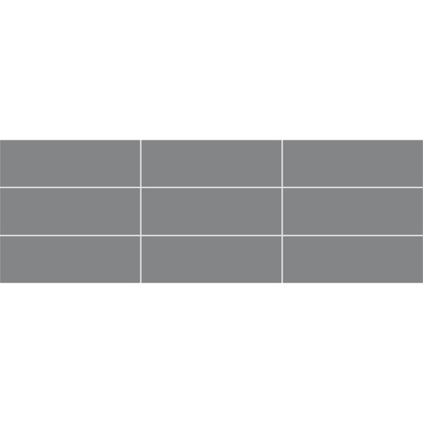 Itona Tile Color Wheel Linear 4" x 12" Ceramic Wall Tile (28 PC per ...