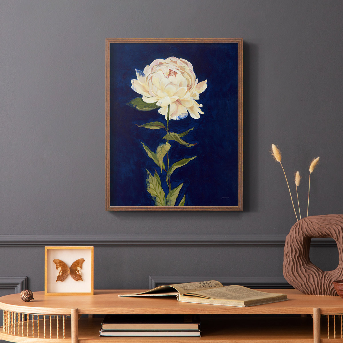 Lark Manor™ PRETTY AS A PEONY I Framed Print - Solid Wood | Wayfair