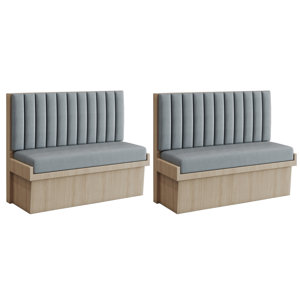 Canadian Linen Restaurant Coffee Shop Bar Grill Snack Bar Bench Faux ...