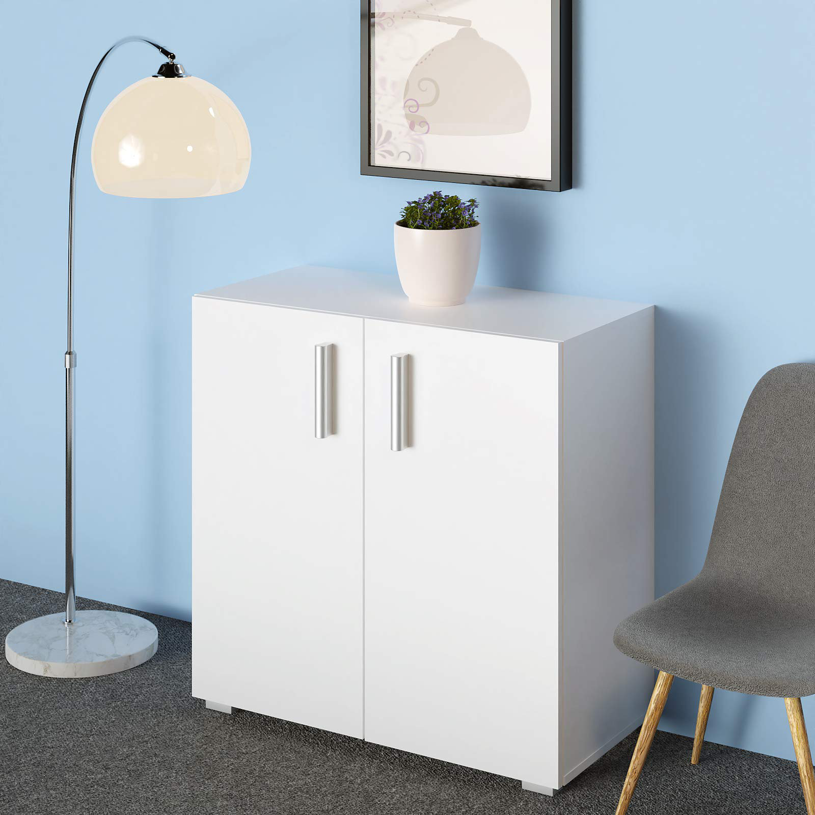 Ebern Designs Lindesay Rectangle Cabinet Accent Chest | Wayfair.co.uk