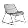 Brayden Studio Welcher Metal Outdoor Garden Chair Armless Lounge Chair ...