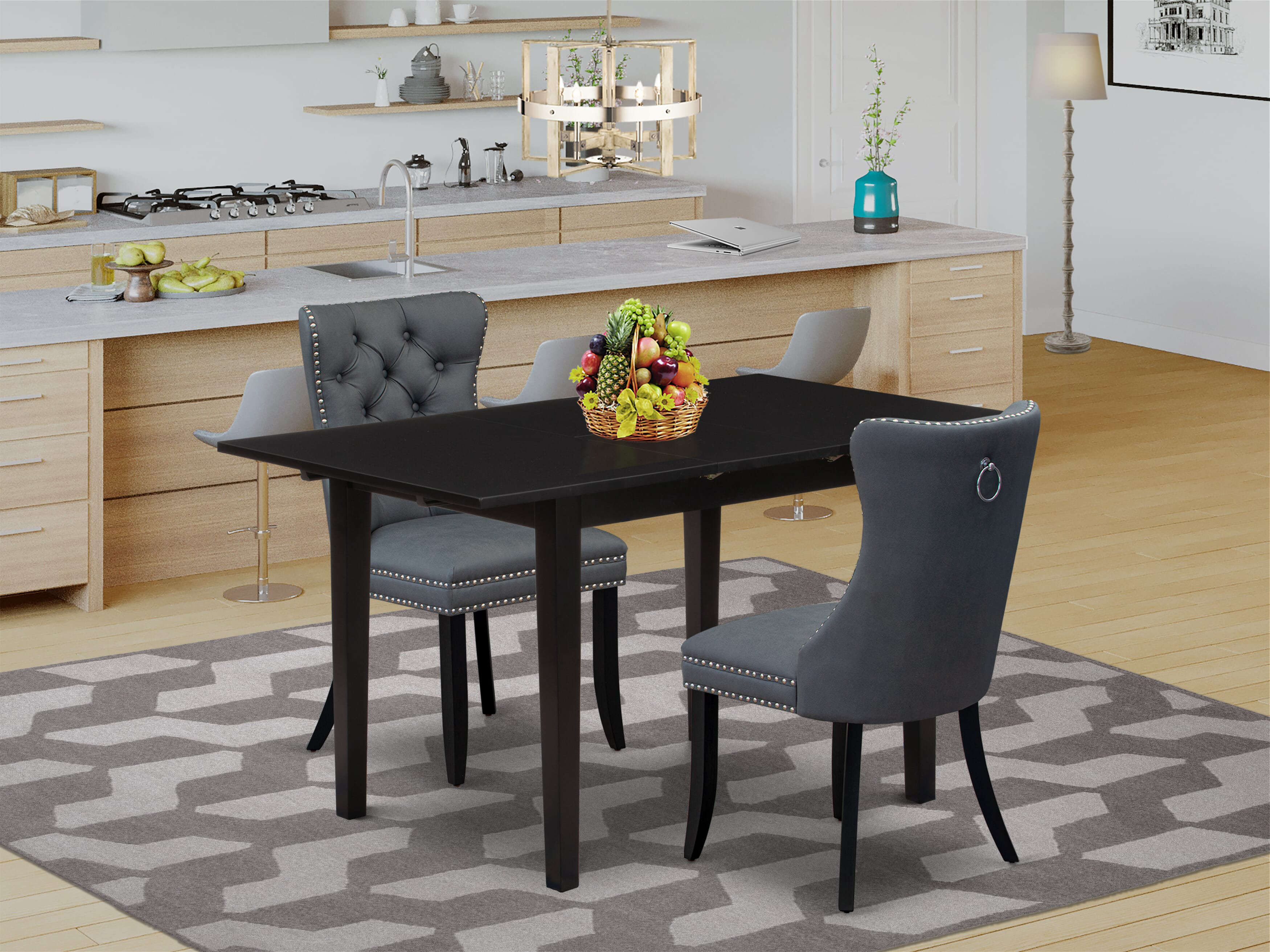 Red Barrel Studio® A08AC8A19C004631B05391C2FDEF51D2 3 Pc Kitchen Table ...