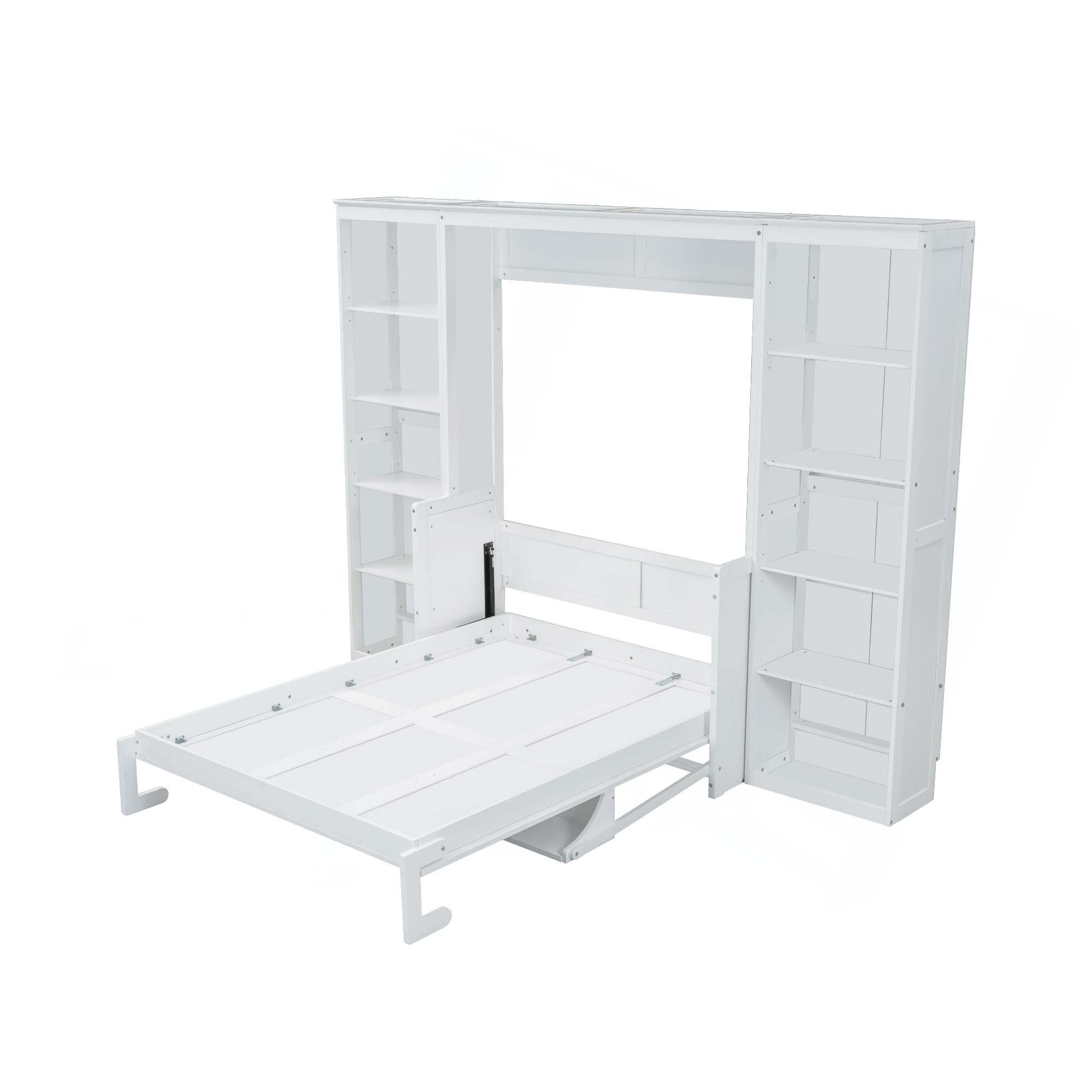 Impact Outdoor Murphy Bed With Desk And Bookshelf | Wayfair
