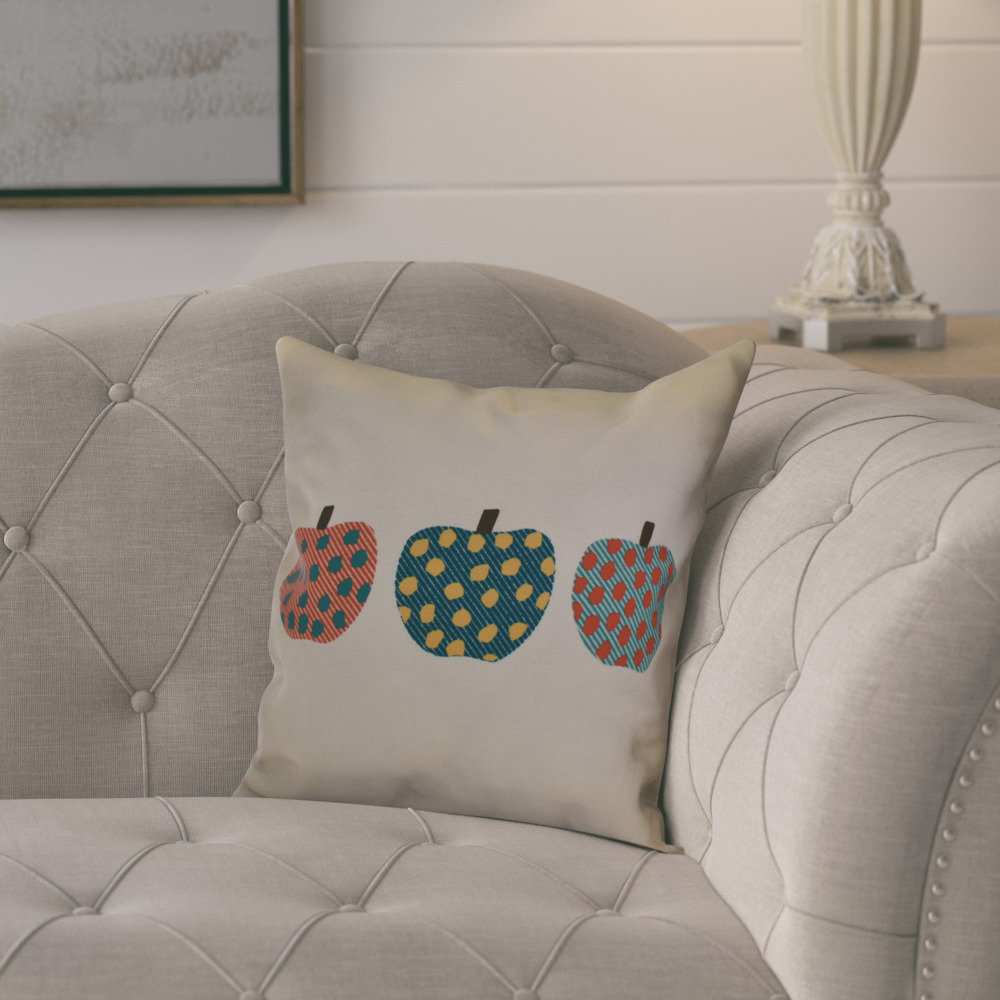 e by design Flipping for Fall Little Pumpkins Geometric Throw Pillow ...