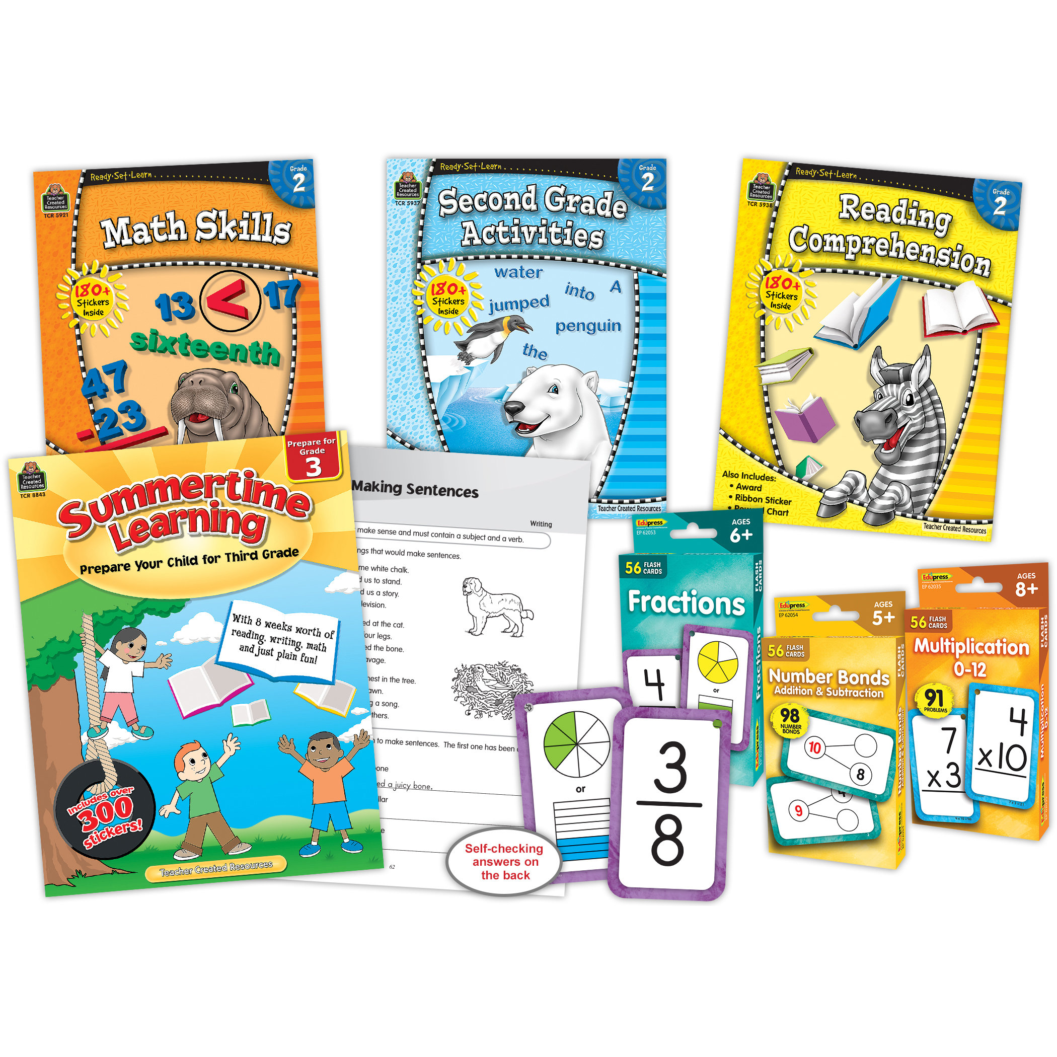 Teacher Created Resources Learning at Home: Grade 2 Kit | Wayfair