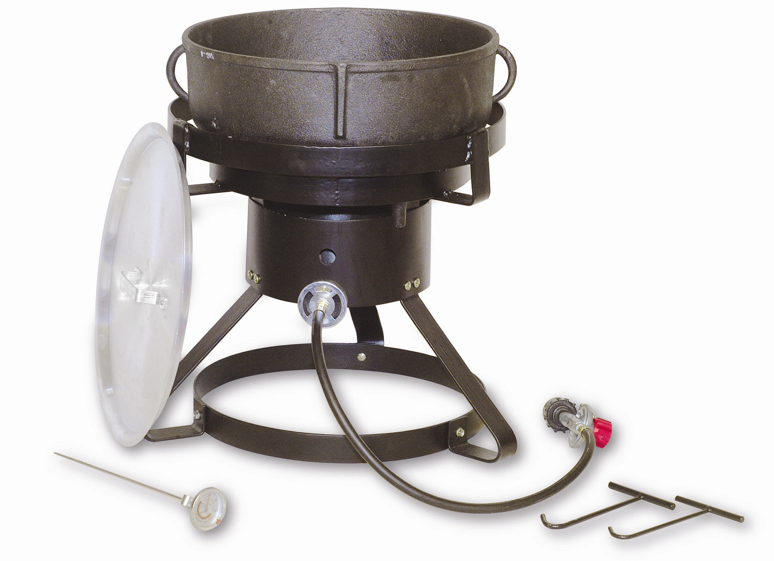 King Kooker Tall Cooker Single Burner High Pressure Propane Jambalaya ...