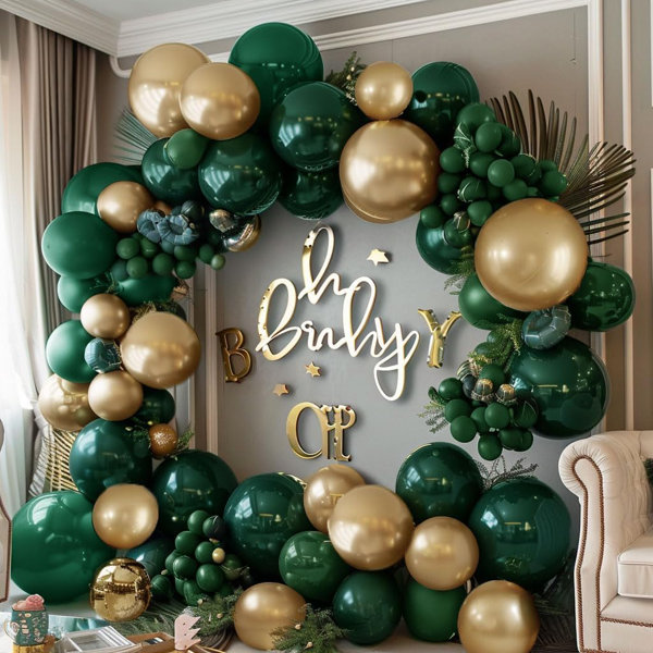 The Party Aisle™ Balloon Garland - Double Stuffed Balloon Arch Kit For ...