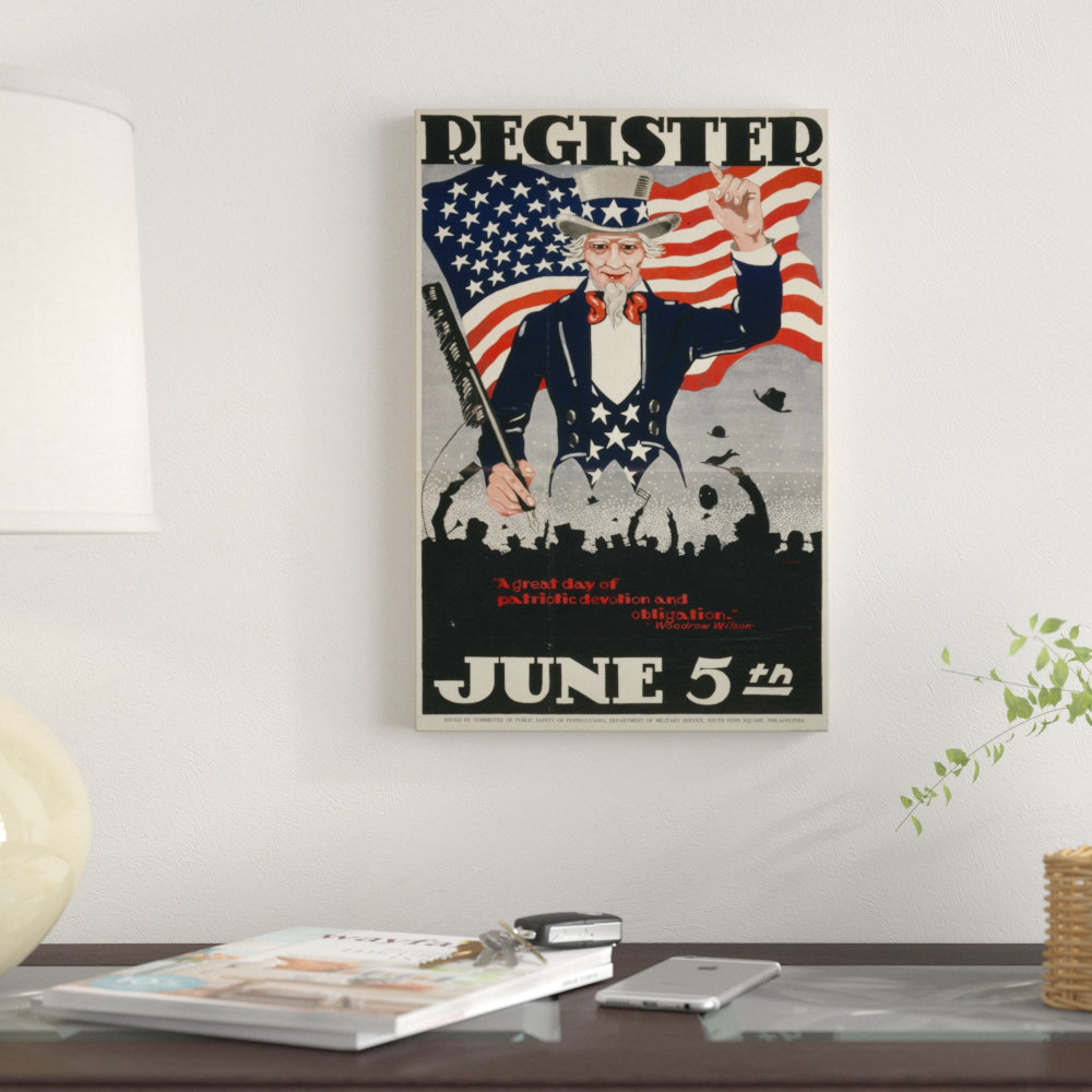 Winston Porter 'Register 1917' by Oliver Gal - Advertisements Print ...