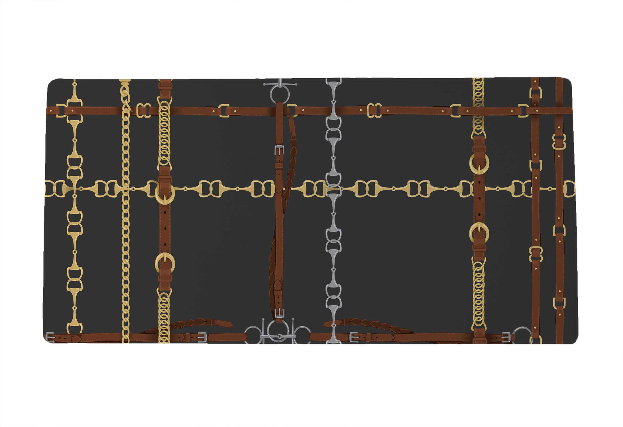 East Urban Home Sabire Vinyl Desk Pad | Wayfair