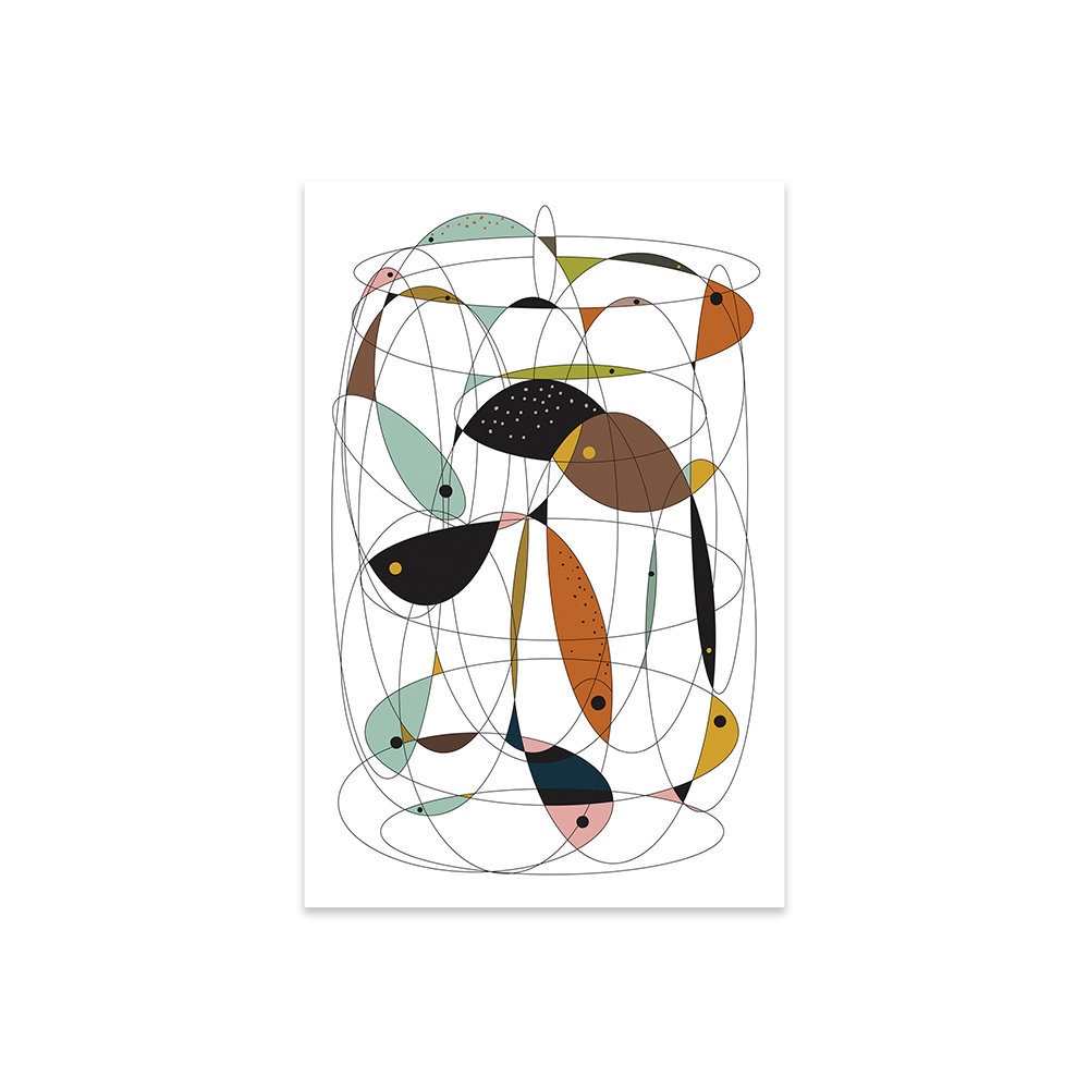 Ivy Bronx Fishing Net Print On Acrylic Glass | Wayfair