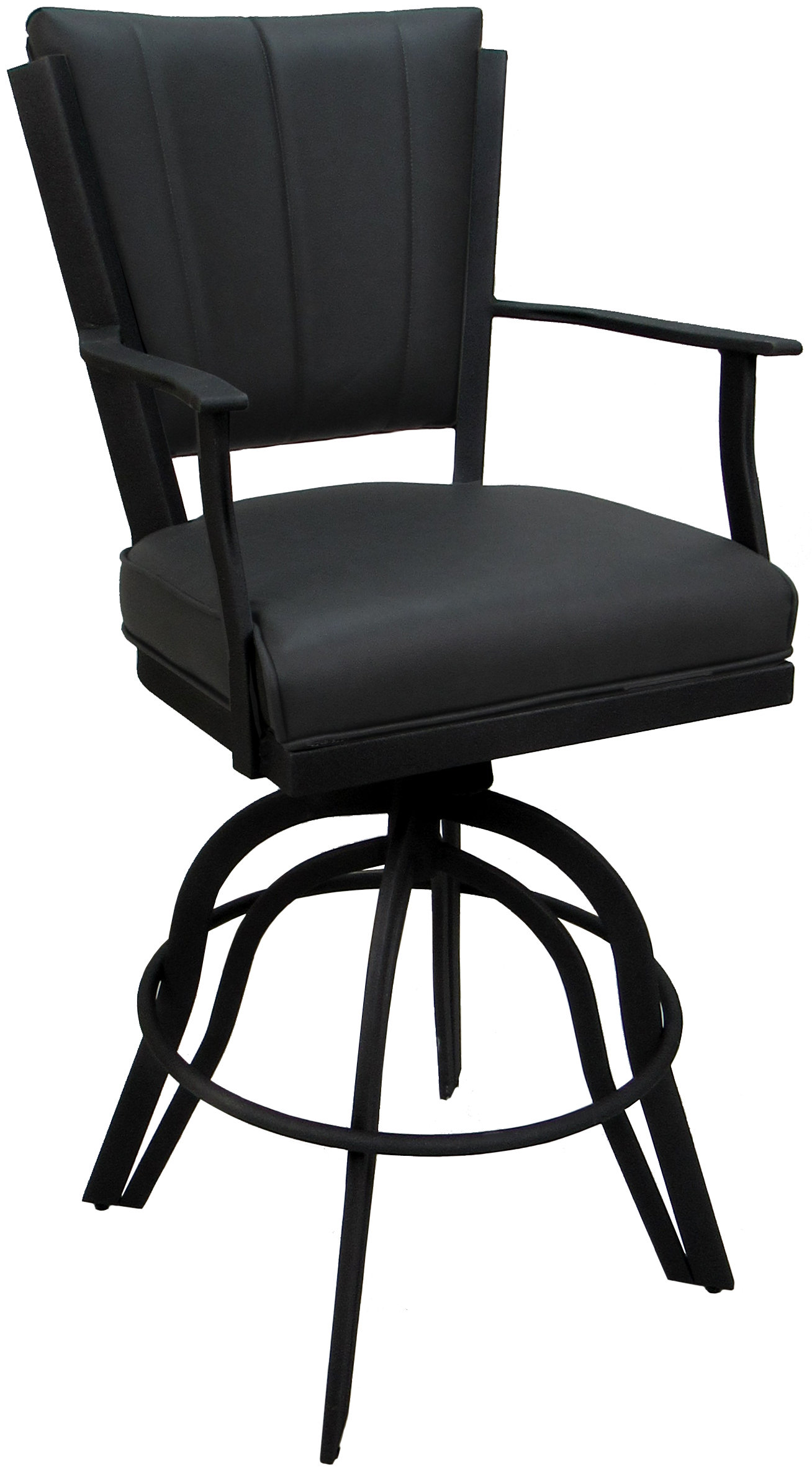 Canora Grey Montana Swivel Tilt Metal Counter 26" Bar Stool - Wayfair ...