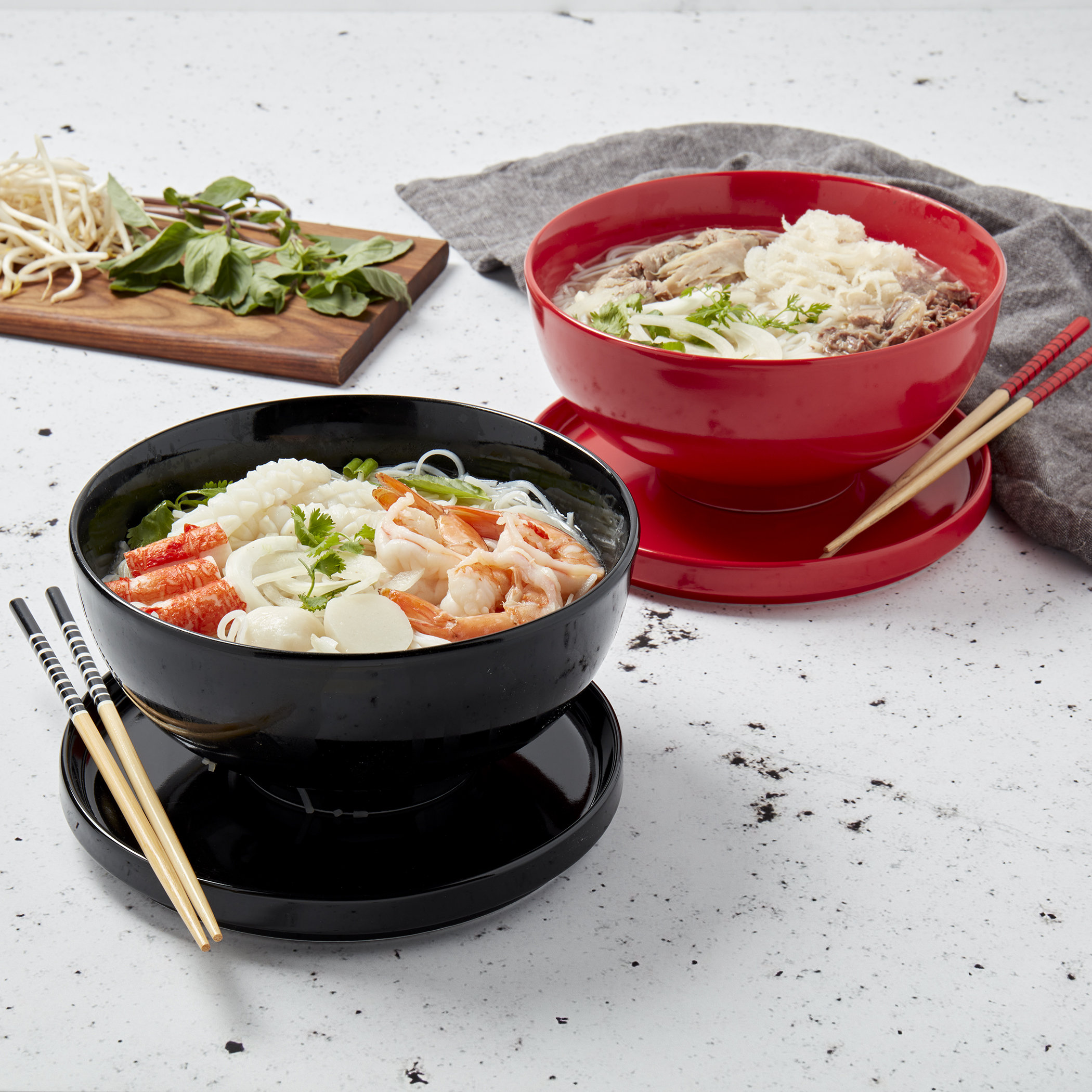 INFUSE 8PC RAMEN BOWL SET & Reviews | Wayfair