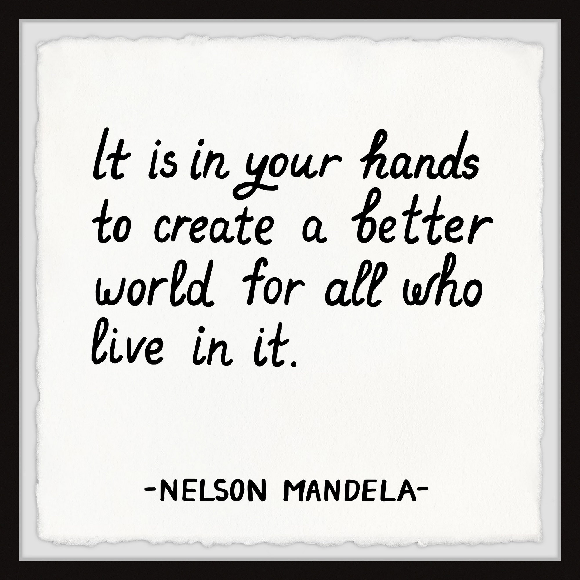 Zoomie Kids Frizzell Create a Better World Framed Print | Wayfair