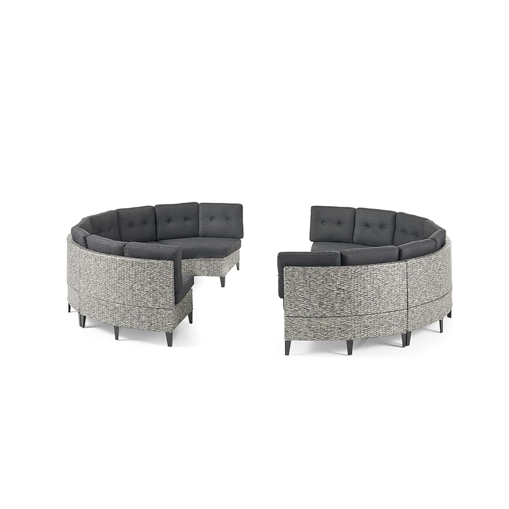 Hokku Designs Outdoor Metal Frame Sections 8 Piece Set | Wayfair