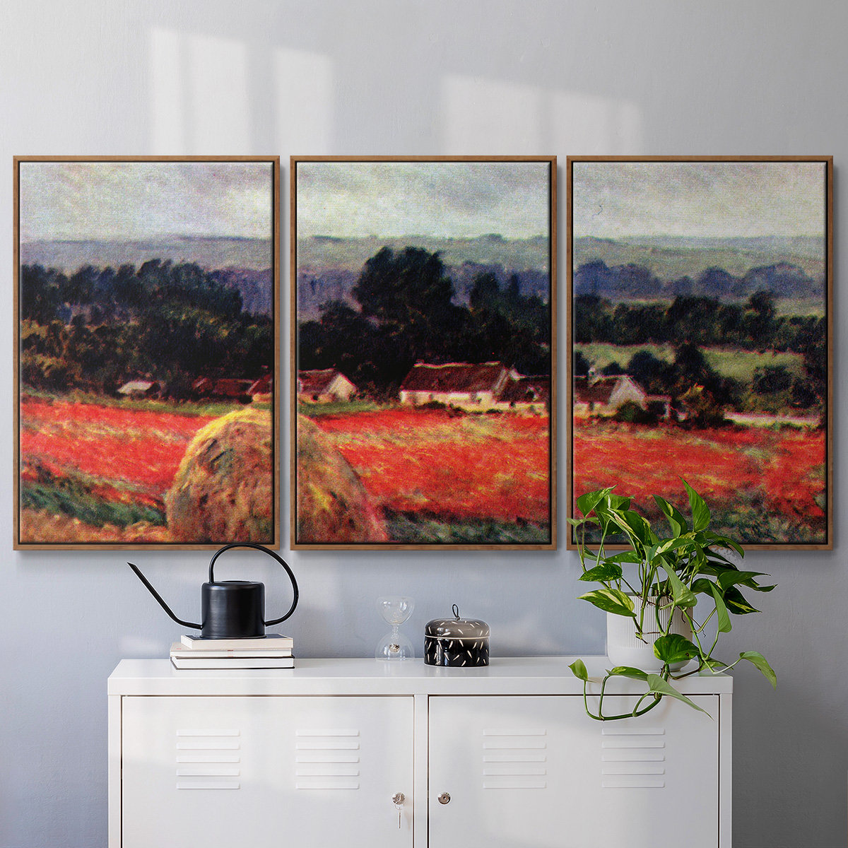 Rosalind Wheeler The Poppy Blumenfeld (The Barn) by Claude Monet - 3 ...