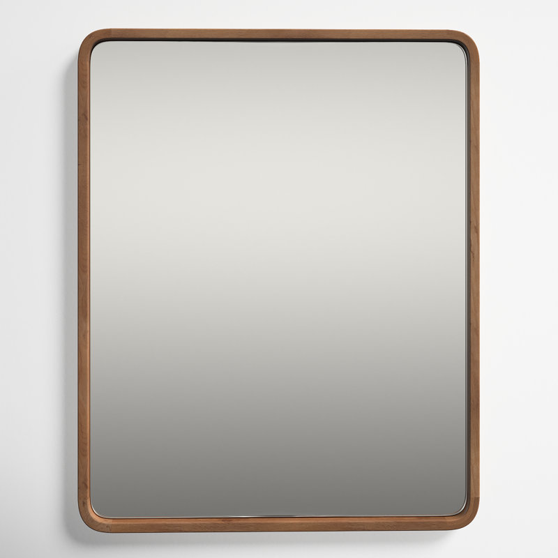 Joss & Main Sherman Wood Rectangle Wall Mirror & Reviews | Wayfair