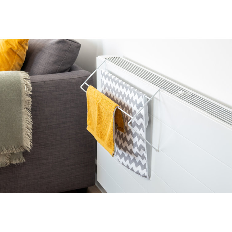 Addis Housewares 2 Bar Radiator Airer Wall-Mounted Drying Rack ...