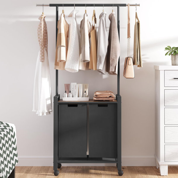 gaomon Laundry Sorter 2 Section Laundry Hamper Sorter With Clothes ...