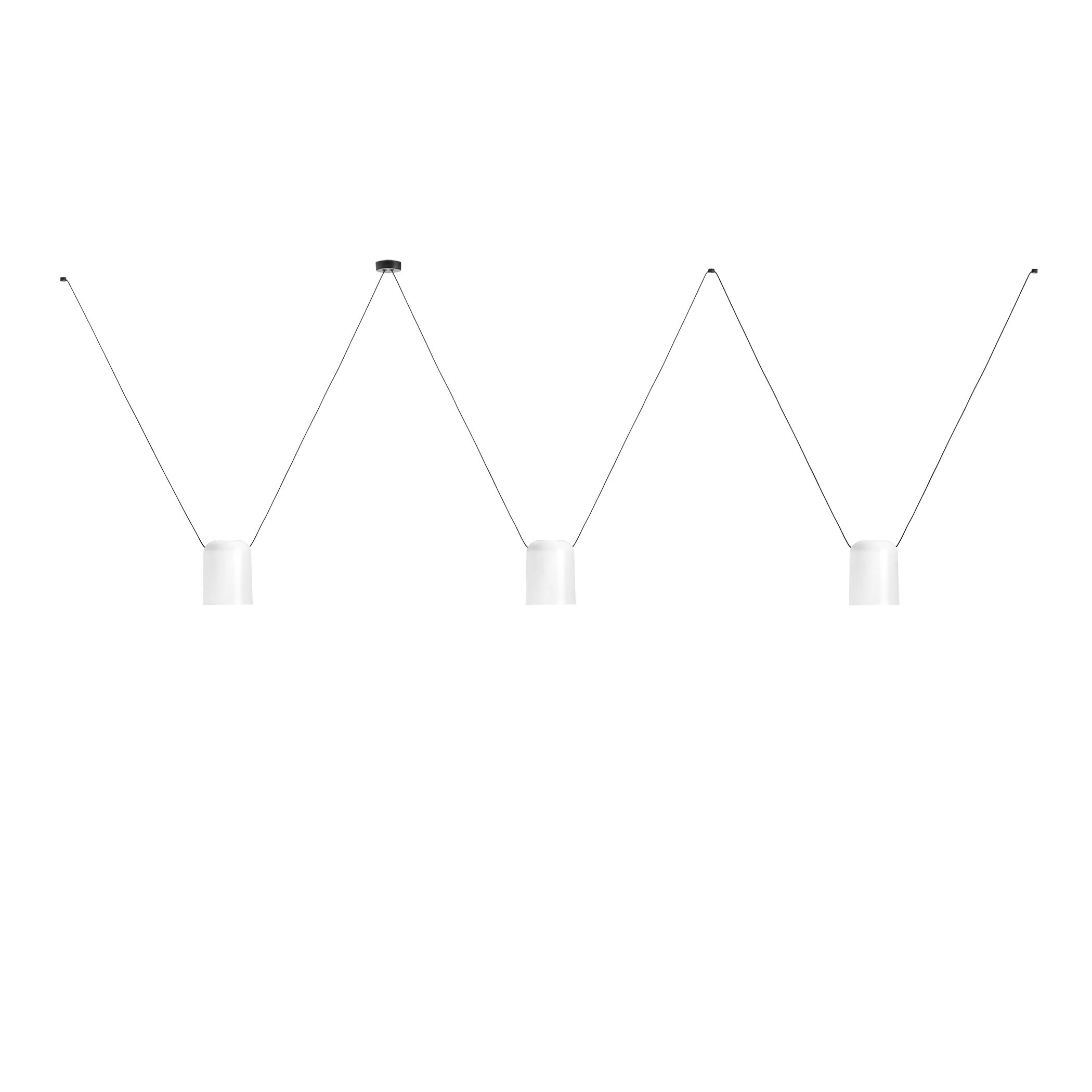 LedsC4 Attic Lateral Pendant Central Canopy Cable 3 Cylinder | Wayfair