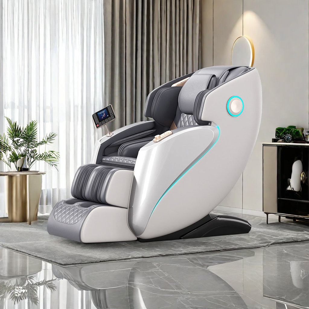 Inbox Zero Upholstered Massage Chair | Wayfair