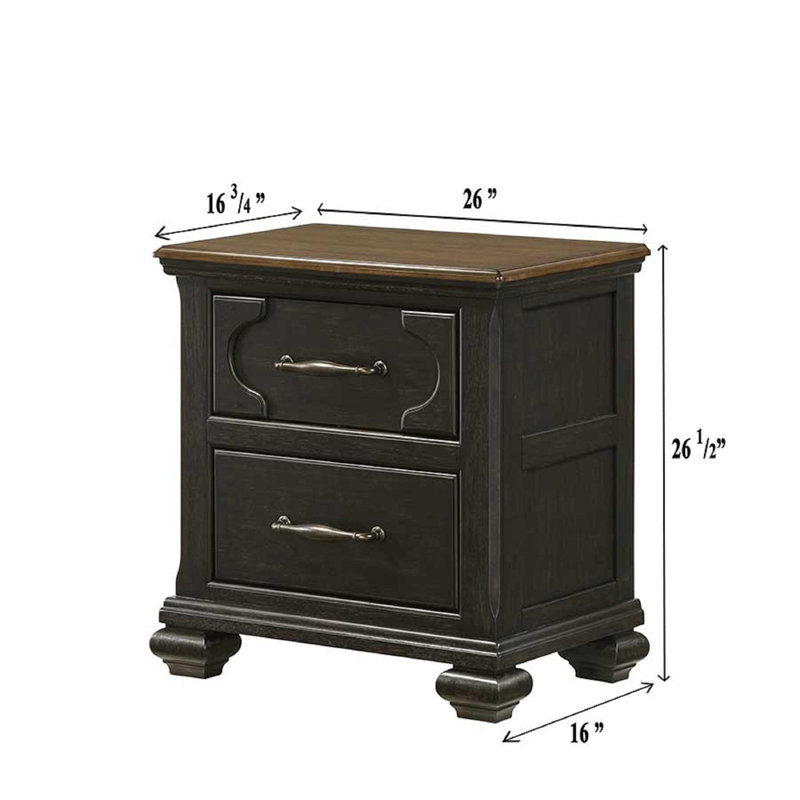 Alcott Hill® Traditional Nightstand | Wayfair