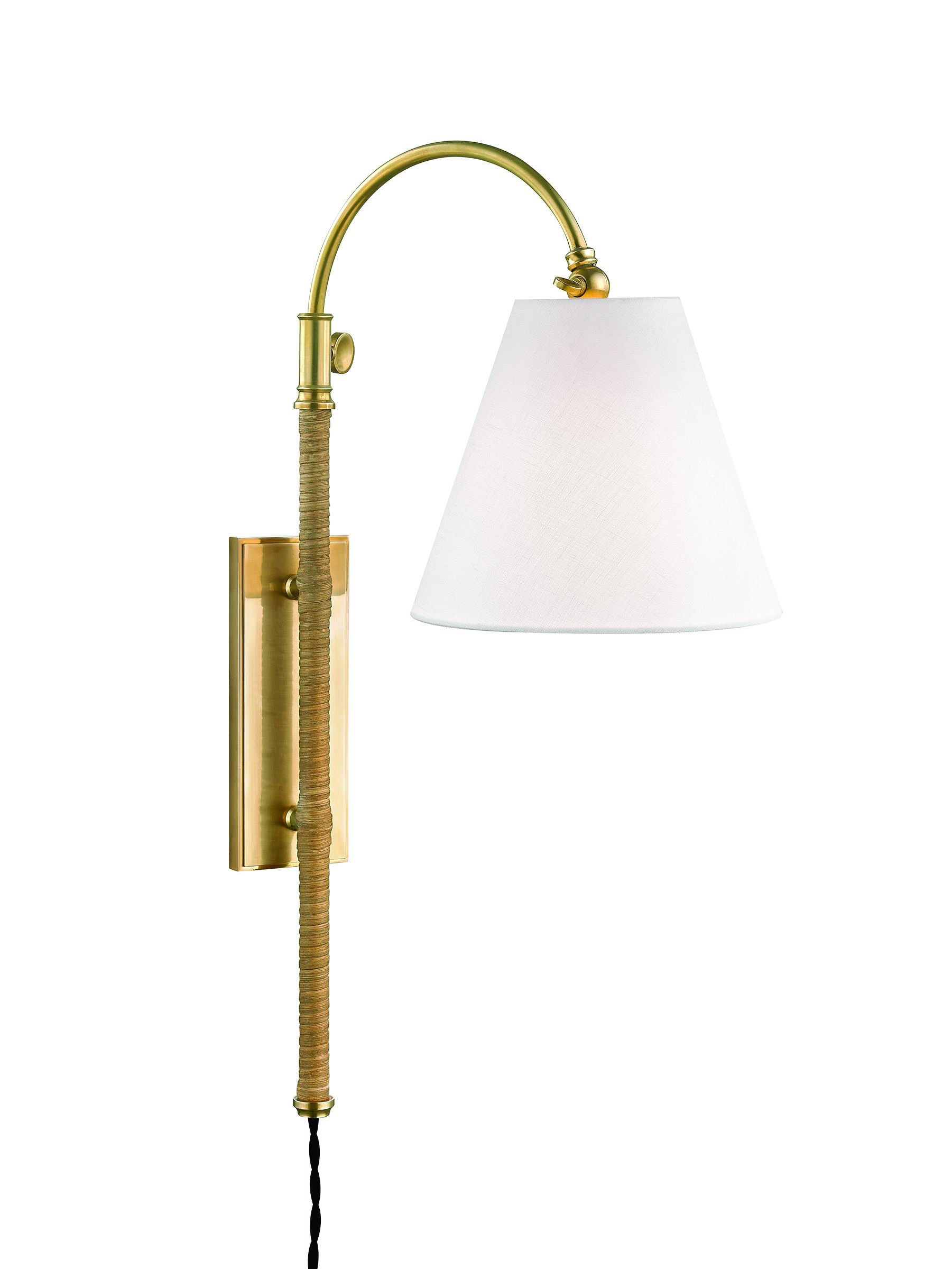 Kelly Clarkson Home Cece 1-Light Plug-In Wallchiere | Wayfair