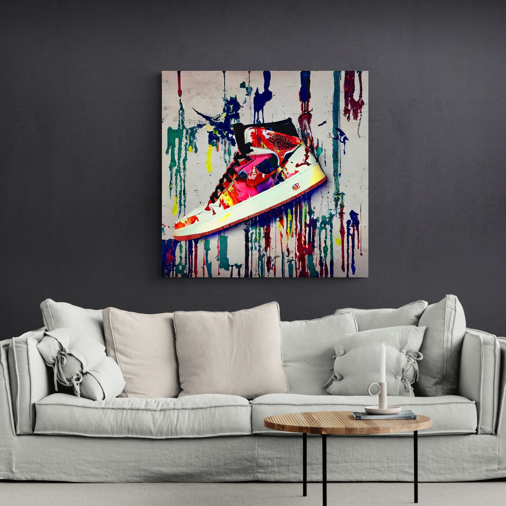 ATX Art Group LLC Air Jordan 1 Pop Art On Canvas, PAF-GWC-129_aj ...