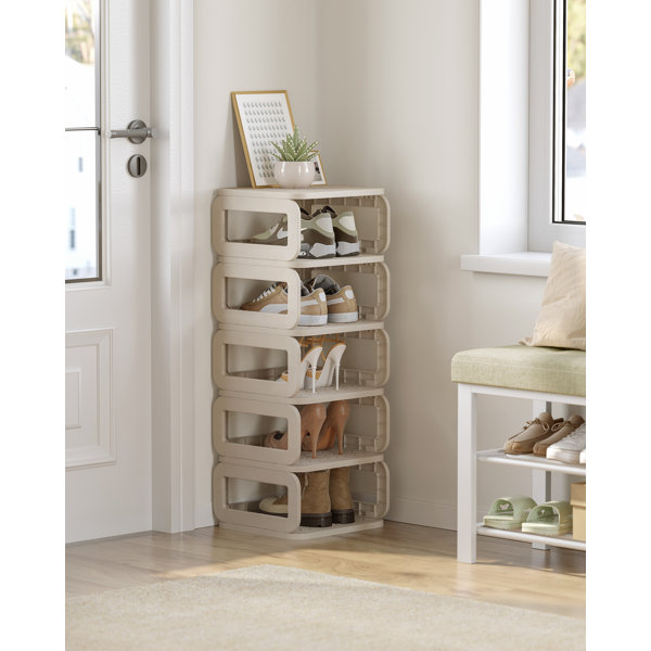 Norden Home 5 Pair Stackable Shoe Storage Accessory | Wayfair.co.uk