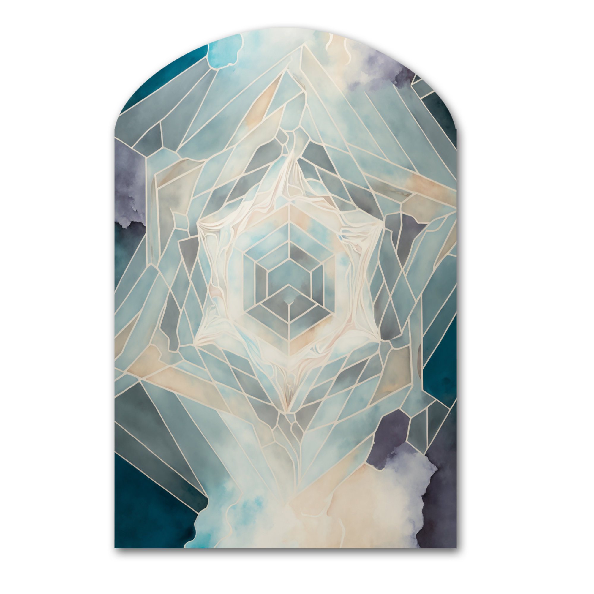 Design Art Fundamental Patterns Sacred Geometry VII - Modern Geometric ...