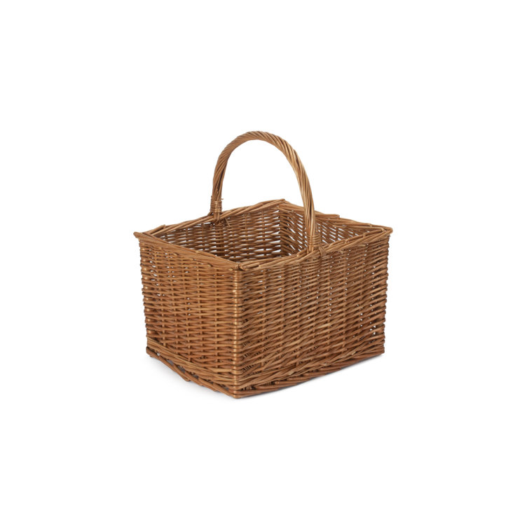 Brambly Cottage Wicker Butcher Shopping Basket | Wayfair.co.uk
