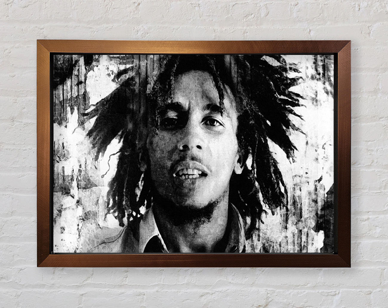 Marlow Home Co. Bob Marley Redemption Song - Single Picture Frame Art ...