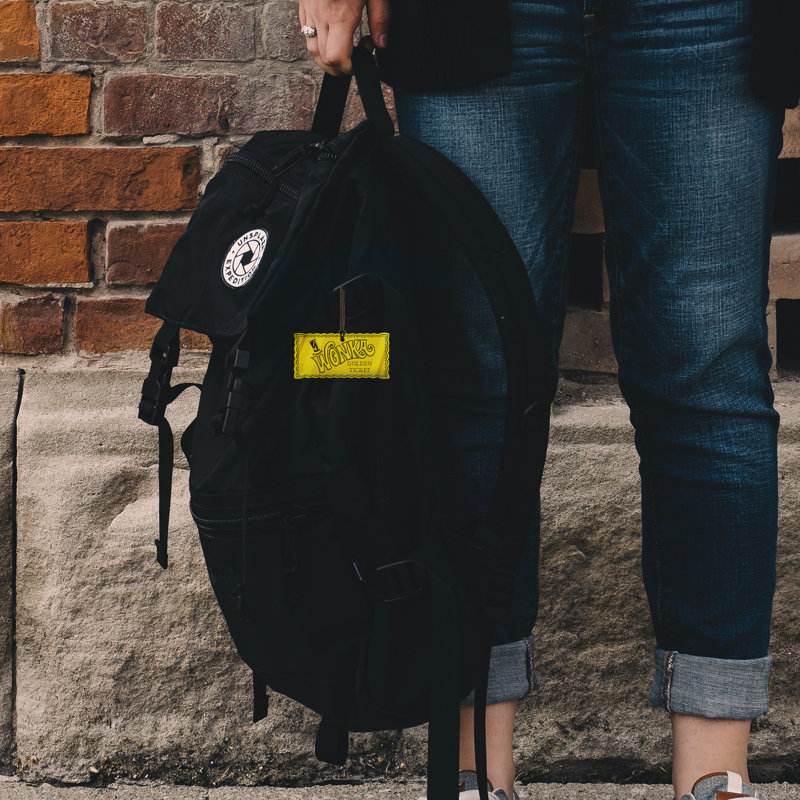 Trend Setters 'Willy Wonka Golden Ticket' Hanging Acrylic Shaped ...