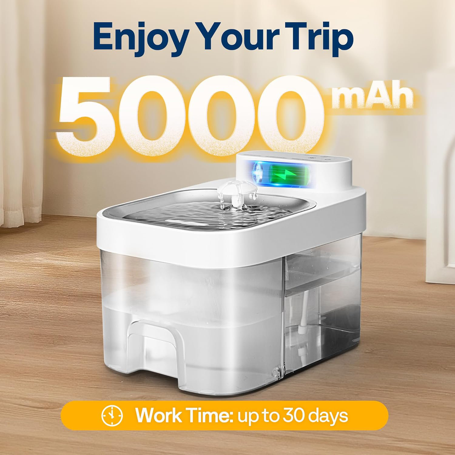 VIVOHOME 3l Wireless Pump Smart Cat Water Fountain - Wayfair Canada