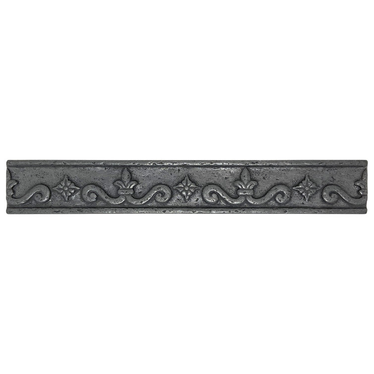 Parvatile Renaissance 1.25'' x 8'' Metal Listello & Reviews | Wayfair