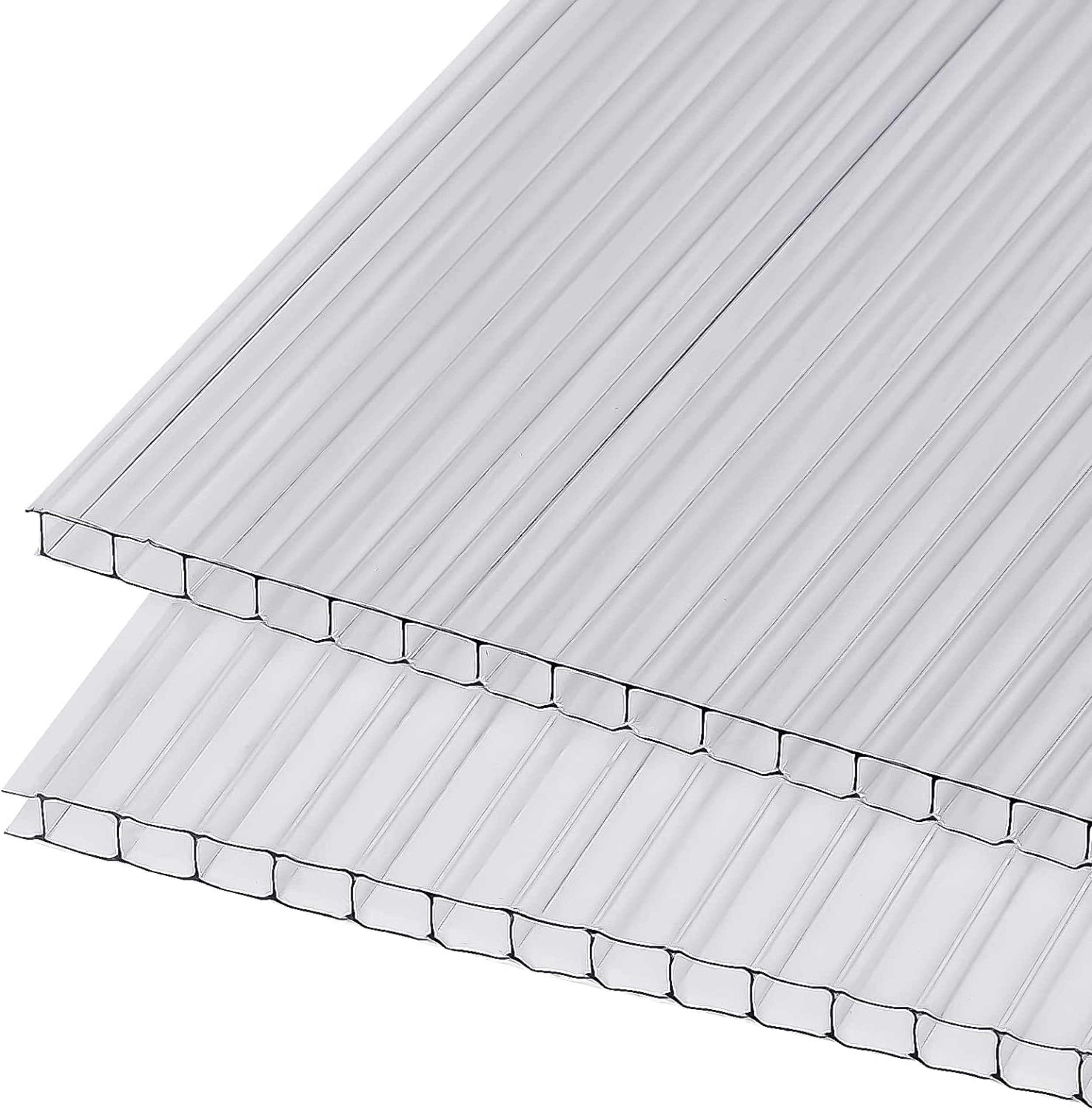 e-Joy 6 ft x 2 ft Polycarbonate Twin Wall 8mm | Wayfair
