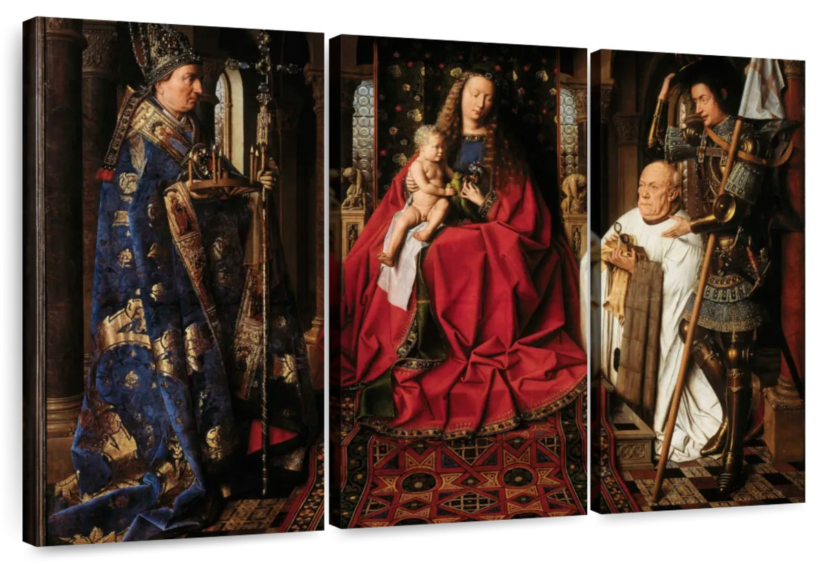 Ebern Designs Madonna With Canon Van Der Paele - Wayfair Canada