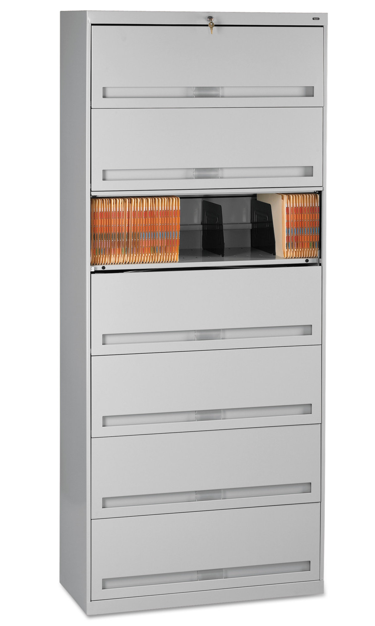Tennsco Corp. Closed Fixed 7-Drawer Vertical Filing Cabinet | Wayfair