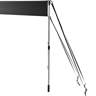 VEVOR T-Top Sun Shade Kit 6' x 7', UV-Proof 600D Polyester T-top ...