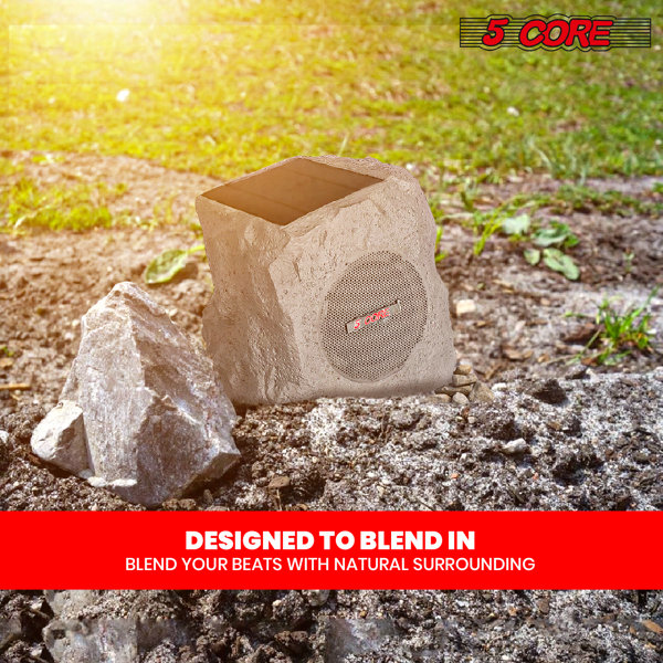 5 Core 4 Pieces Outdoor Speakers Bluetooth Waterproof TWS Pool Patio ...