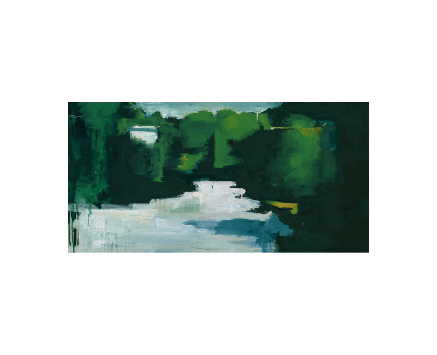 Chelsea Art Studio Samuel Kane " Emerald Landscape " by Samuel Kane ...
