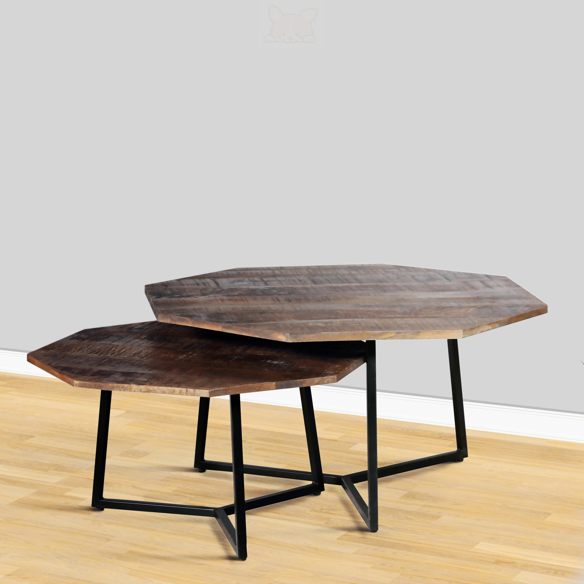 MaMa 2 Piece Nesting Coffee Table Set | Wayfair