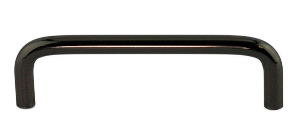 D. Lawless Hardware (5 Pack) 4 inch Solid Brass Wire Pull Black Nickel ...